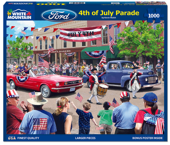 4th of July Parade - 1000 Piece Jigsaw Puzzle – The Country Christmas Loft
