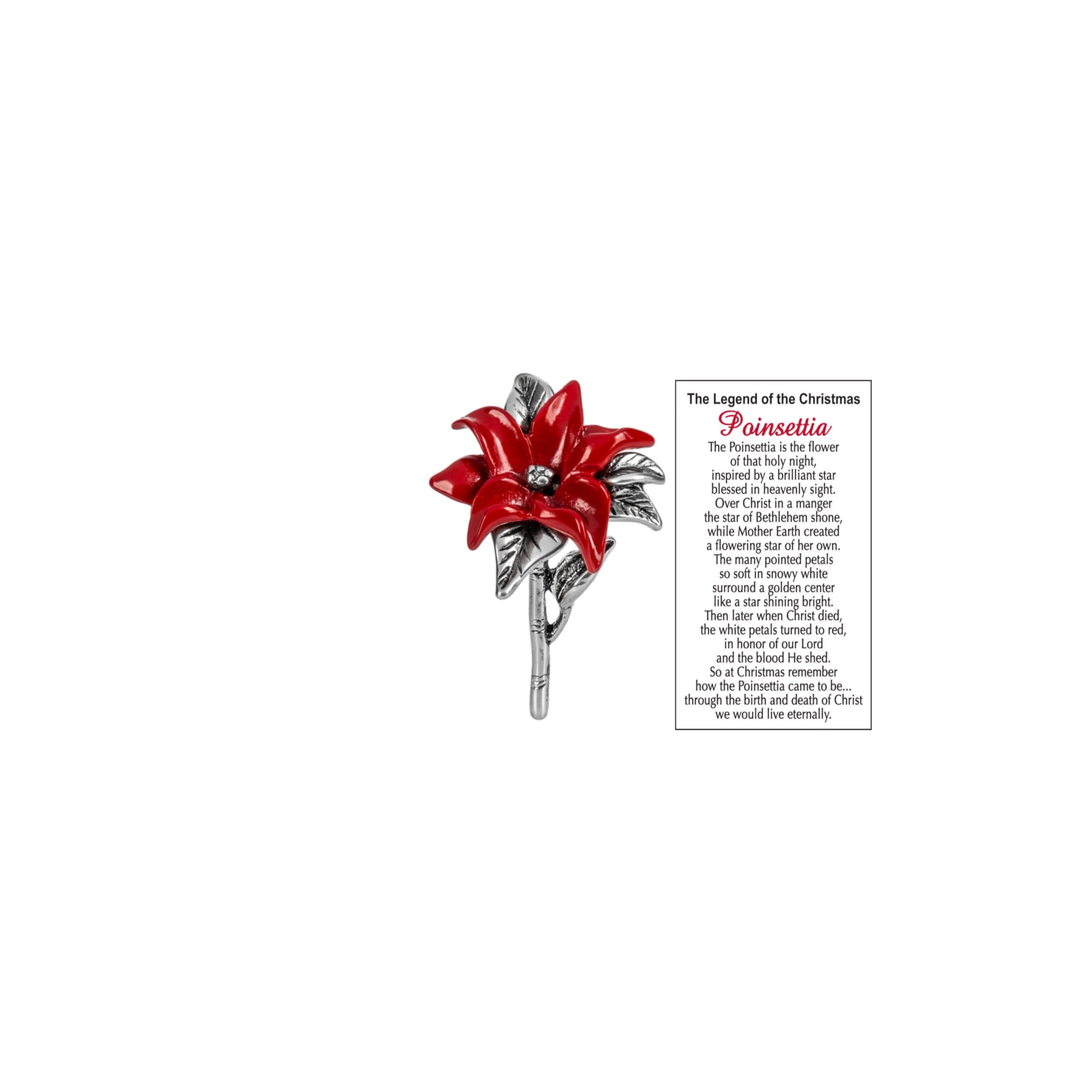 The Legend of the Christmas Poinsettia Charm – The Country Christmas Loft