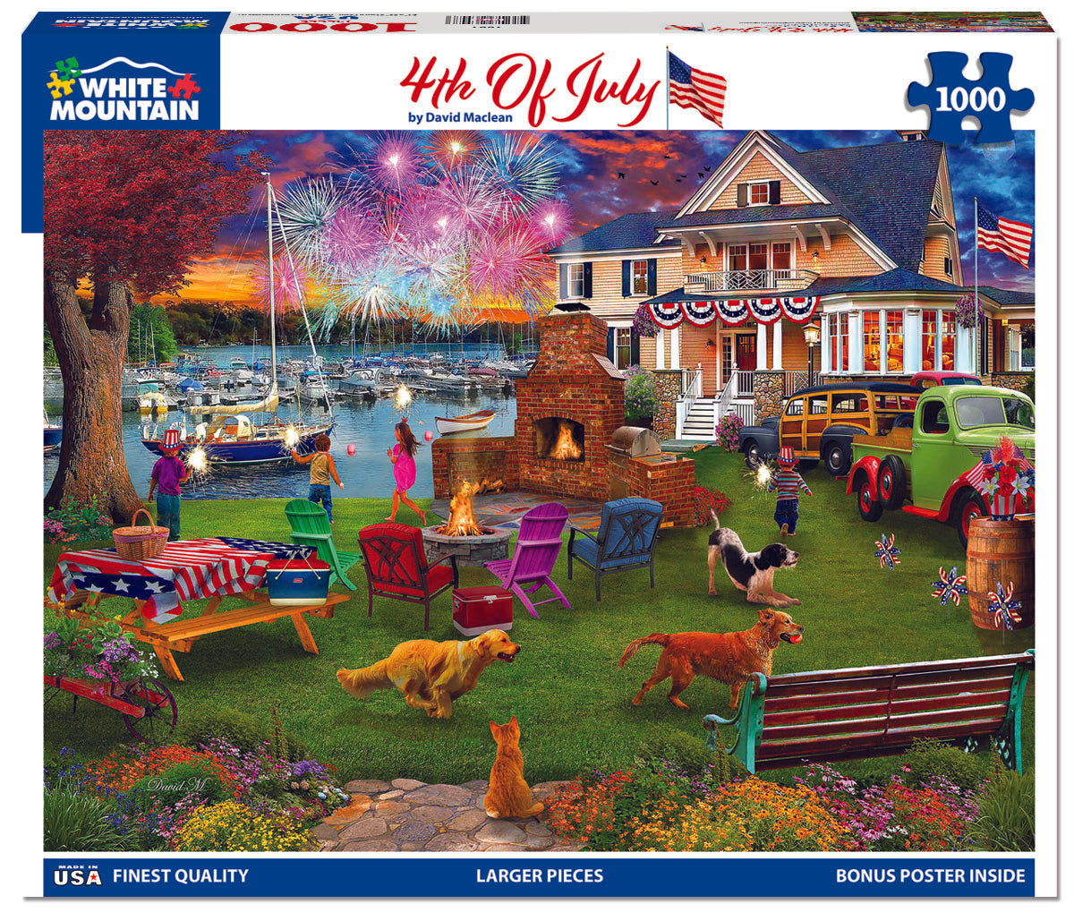 4th Of July - 1000 Piece Jigsaw Puzzle – The Country Christmas Loft