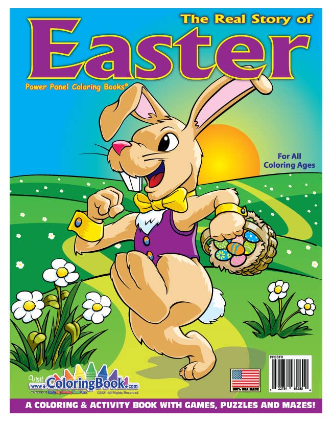The Real Story Of Easter Coloring Book – The Country Christmas Loft