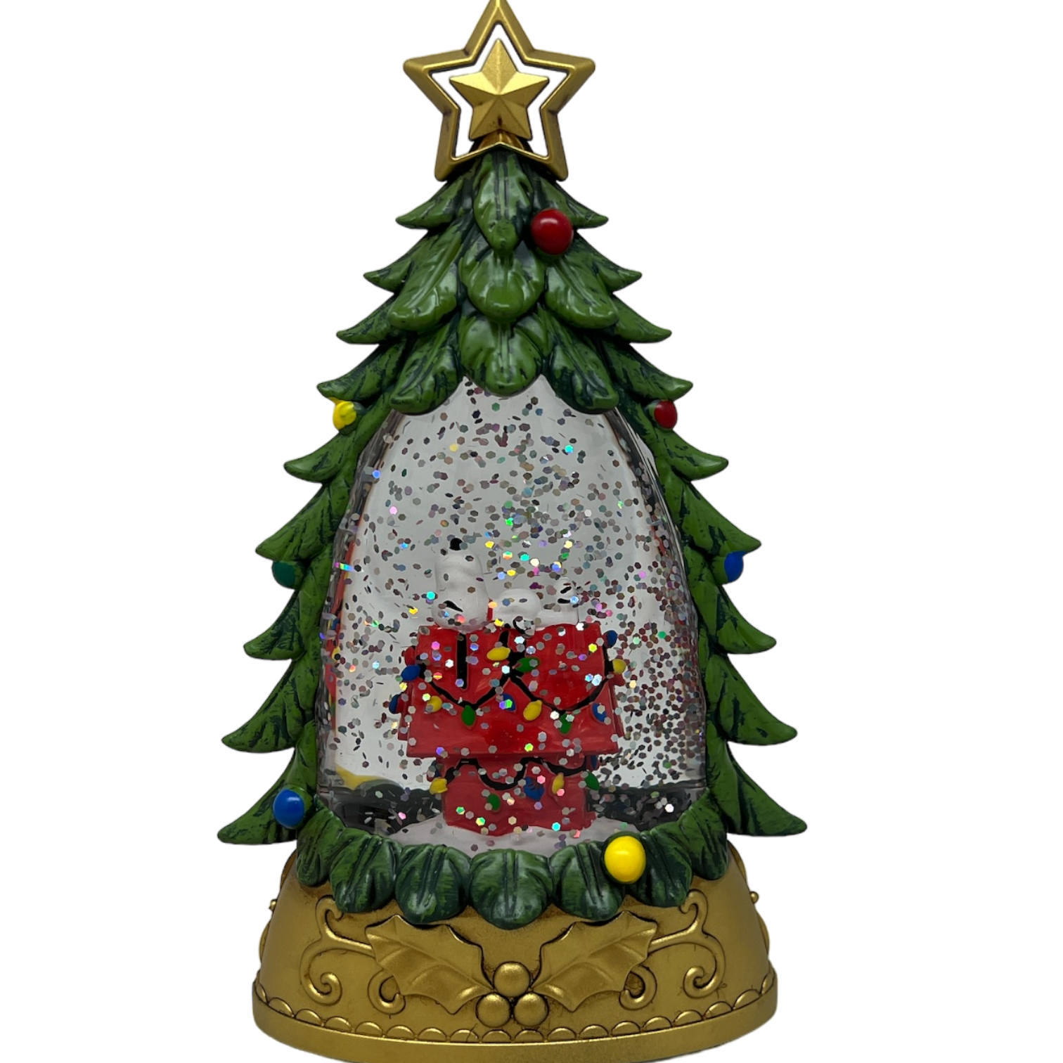 Lighted Snoopy Shimmer Tree- Snoopy On Dog House – The Country ...