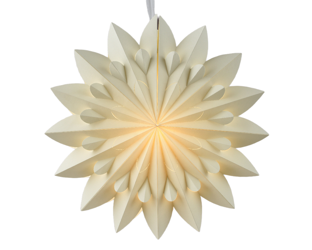 LED Lighted Paper Star - 23 Inch - Plug in – The Country Christmas Loft