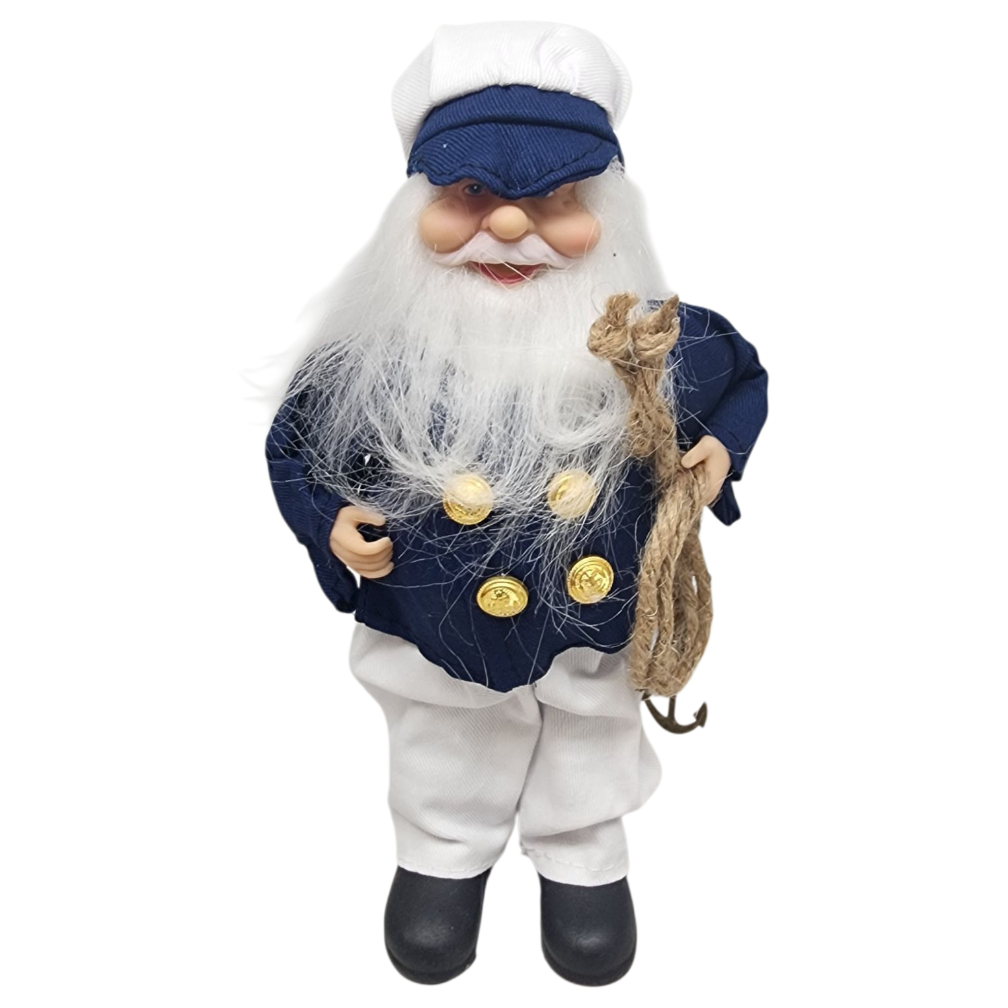 Salty Sailor Santa Figurine Ornament - 9 inches – The Country Christmas ...