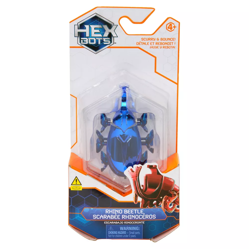 Hexbug Bots - Blue Rhino Beetle - Scarabee Rhinoceros – The Country ...