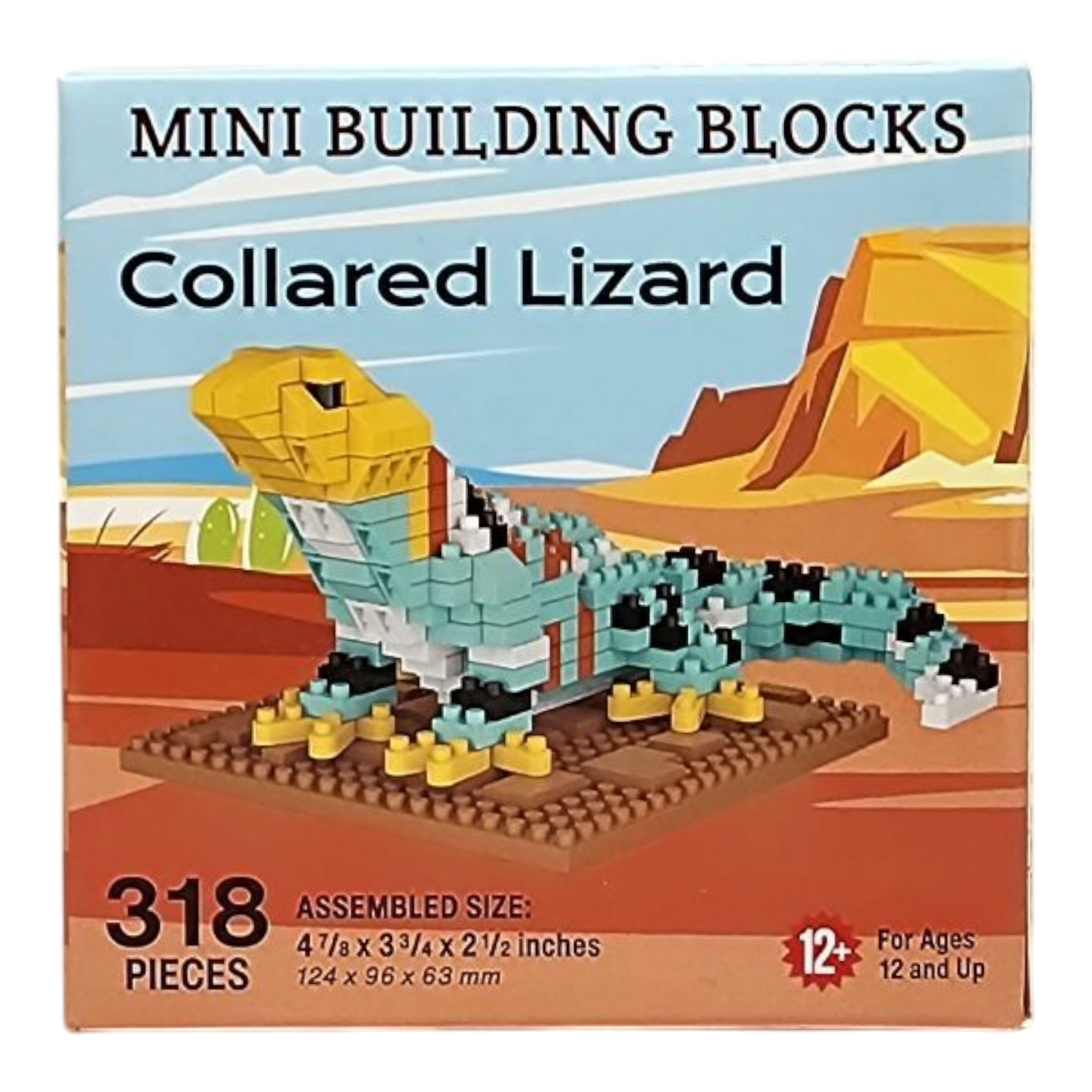 Mini Building Blocks - Collared Lizard – The Country Christmas Loft