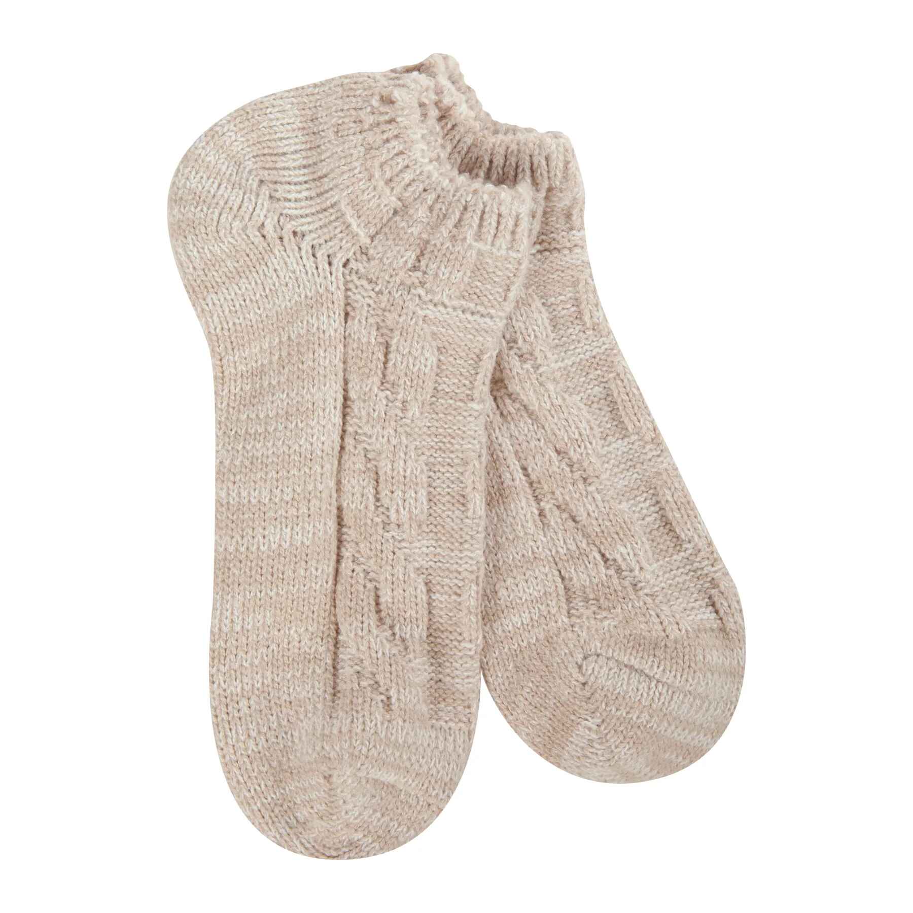 Weekend Ragg Cable Low Sox - Stone – The Country Christmas Loft
