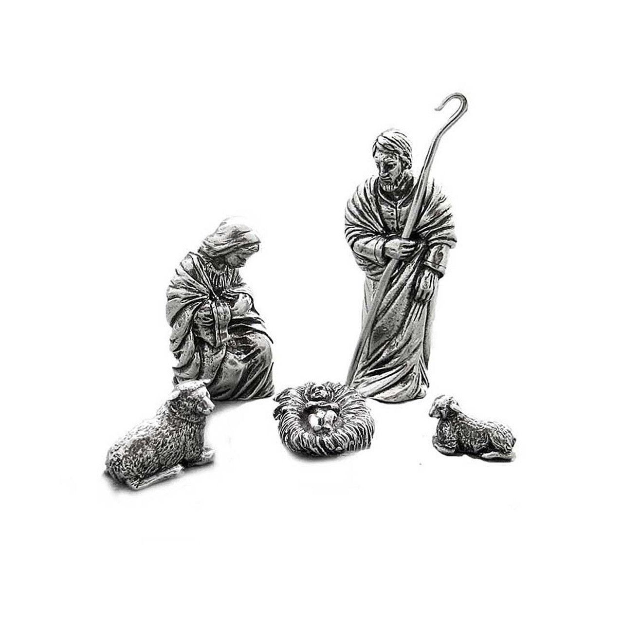 Holy Family Nativity Set By Danforth Pewter – The Country Christmas Loft