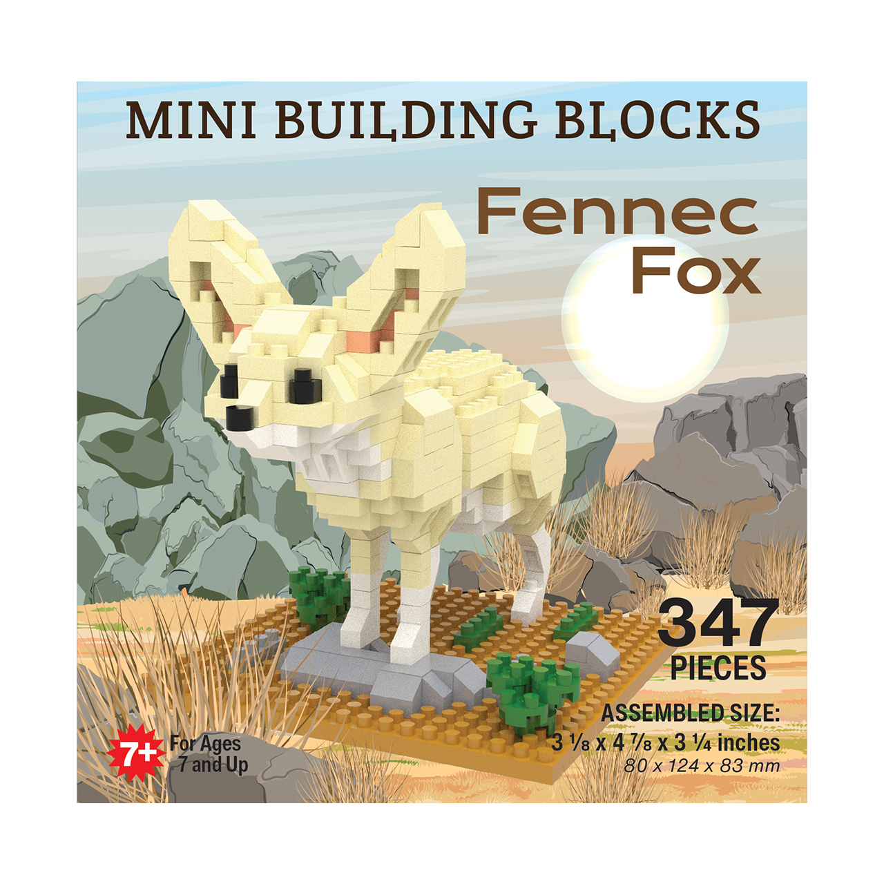 Mini Building Blocks - Fennec Fox – The Country Christmas Loft