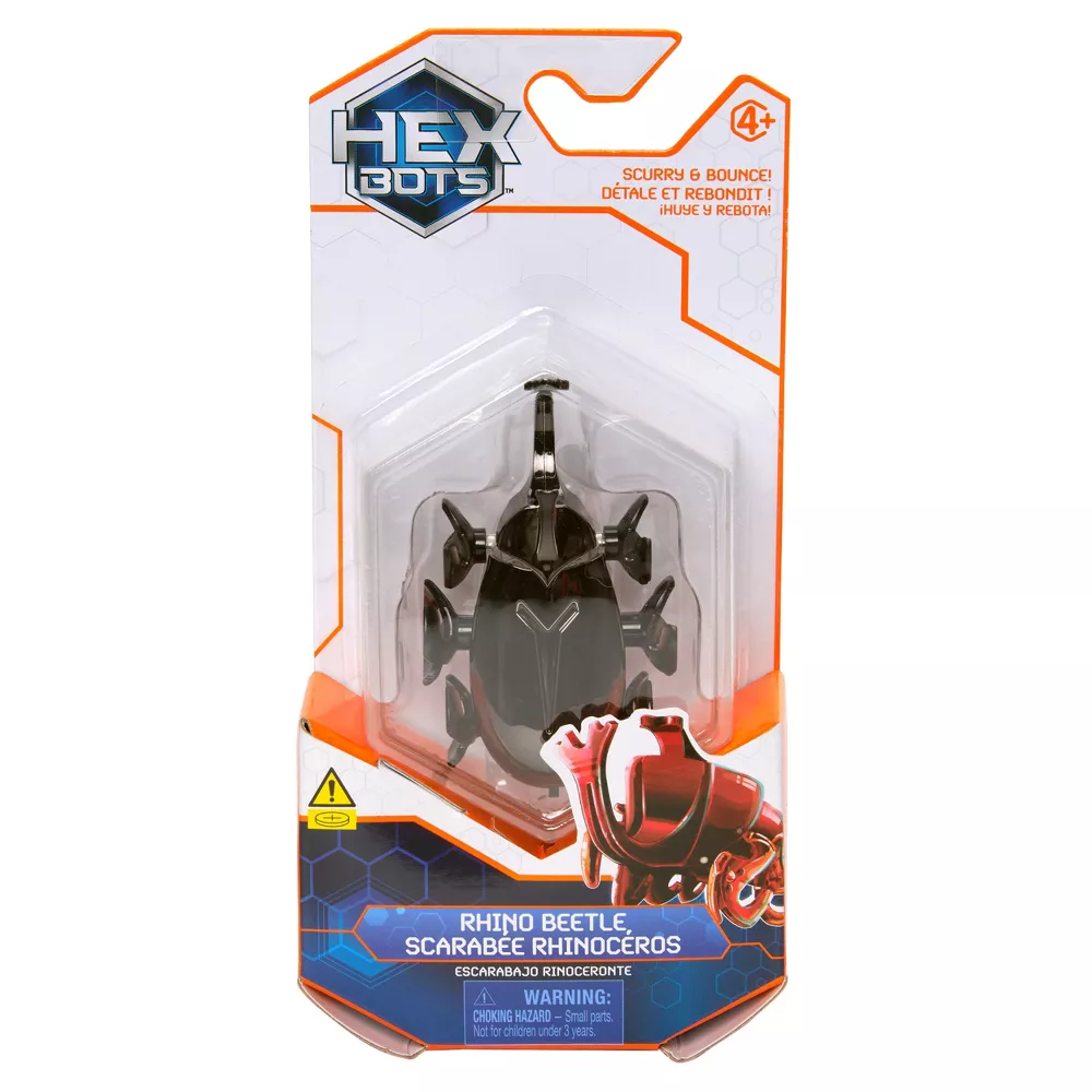 Hexbug Bots - Black Rhino Beetle - Scarabee Rhinoceros – The Country ...