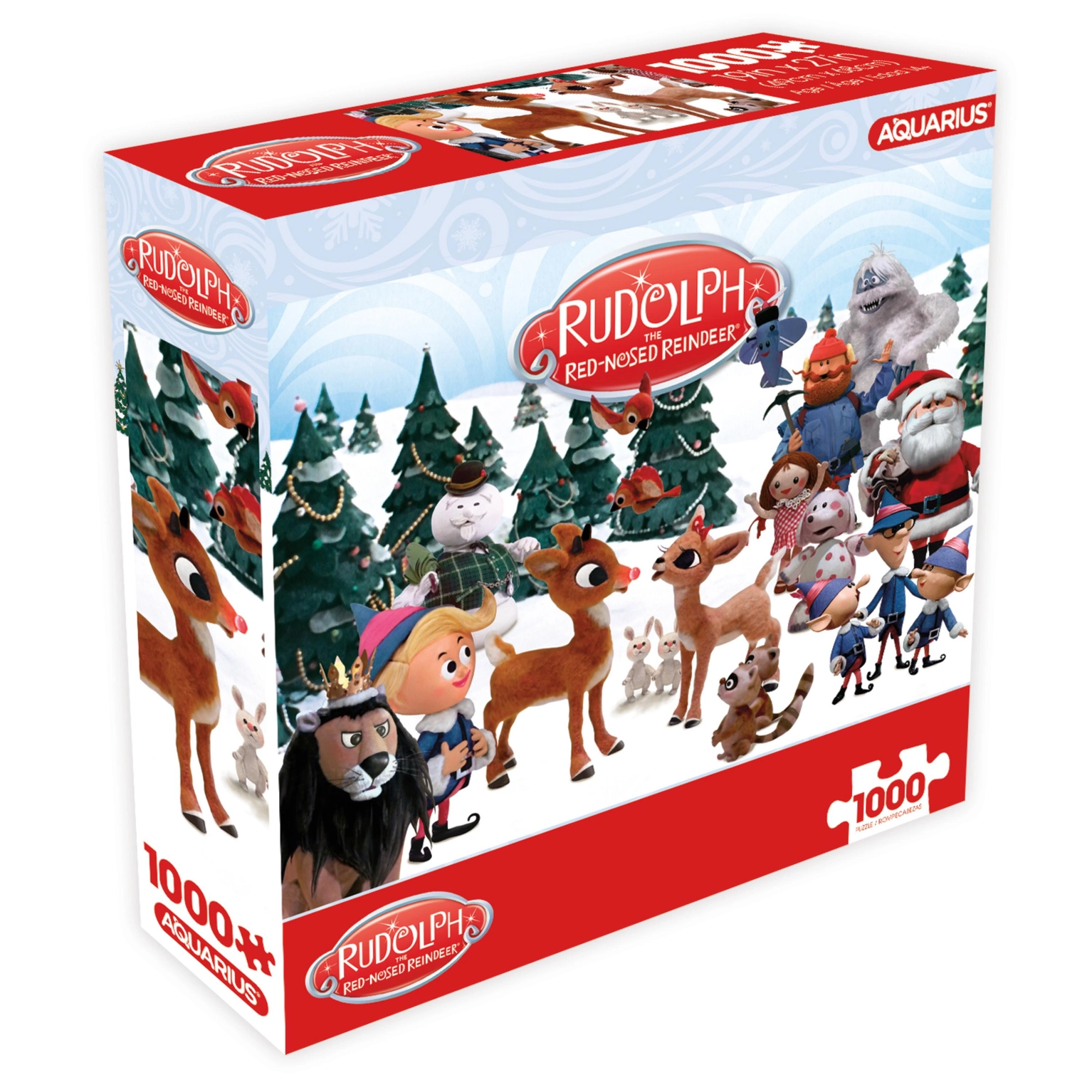 Rudolph 1000 Piece Jigsaw Puzzle – The Country Christmas Loft