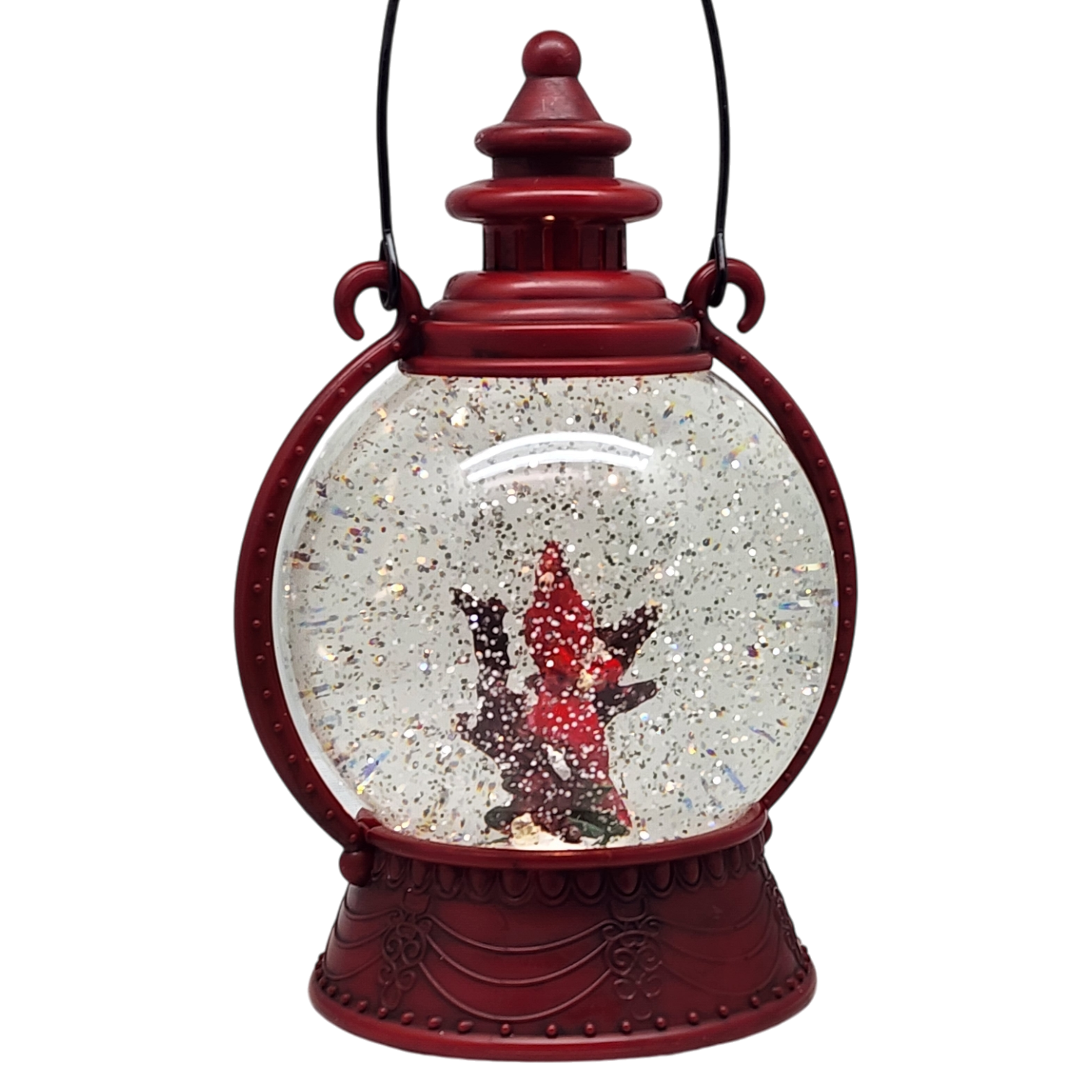 Cardinal Lighted Spinning Water Globe - On Sticks – The Country ...