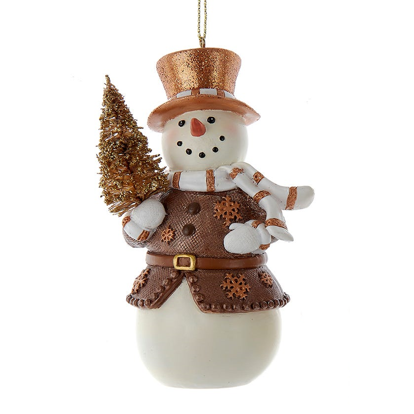 Enchanted Forest Snowman Ornament - Coat – The Country Christmas Loft