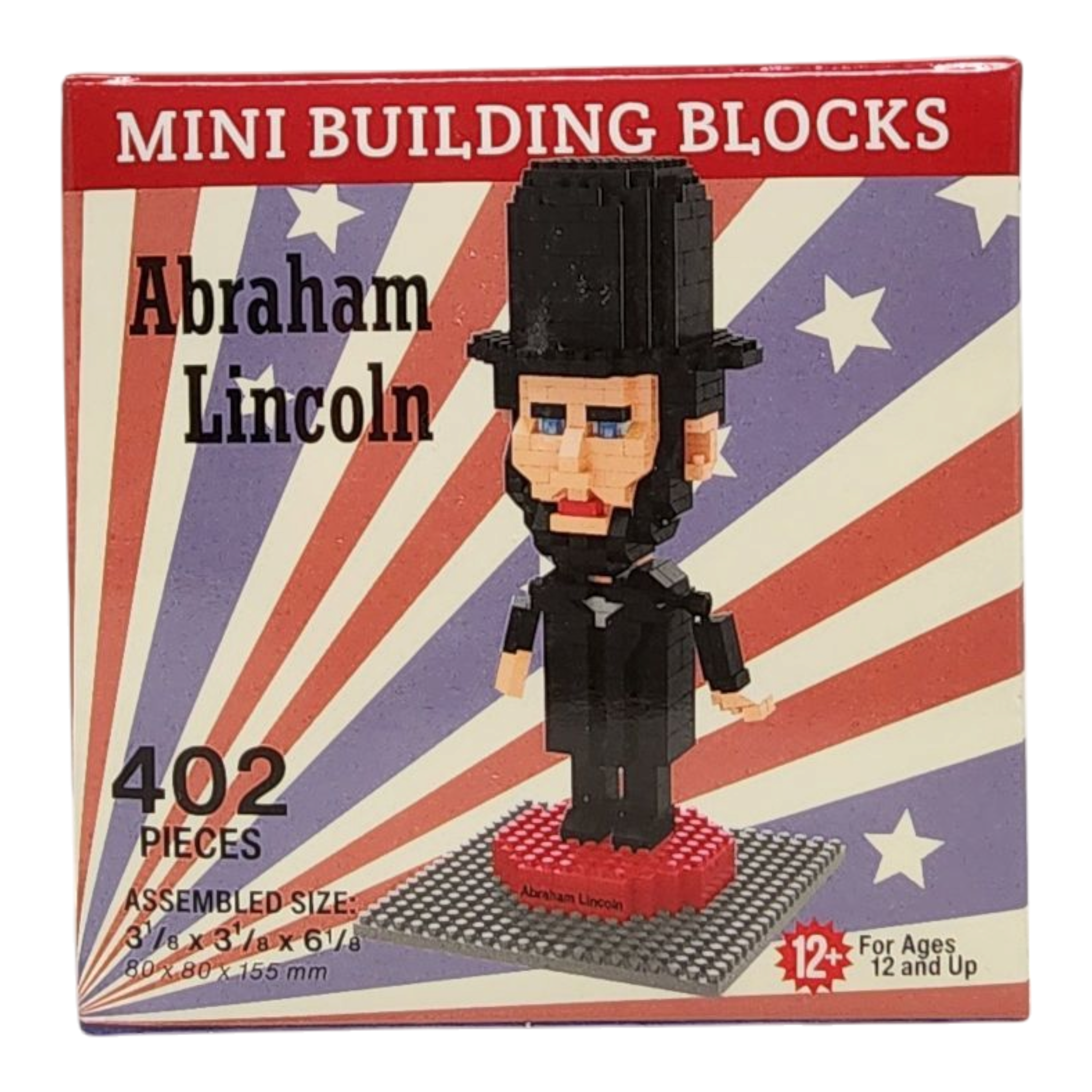 Mini Building Blocks - Abraham Lincoln – The Country Christmas Loft