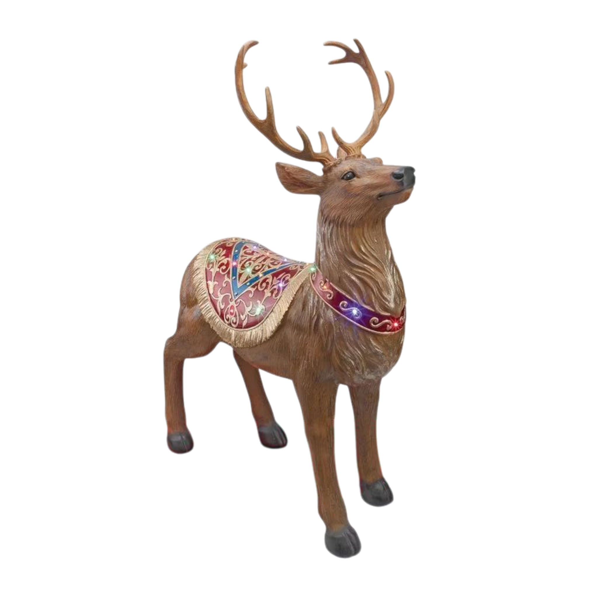 Lighted 48 inch Reindeer Statue – The Country Christmas Loft