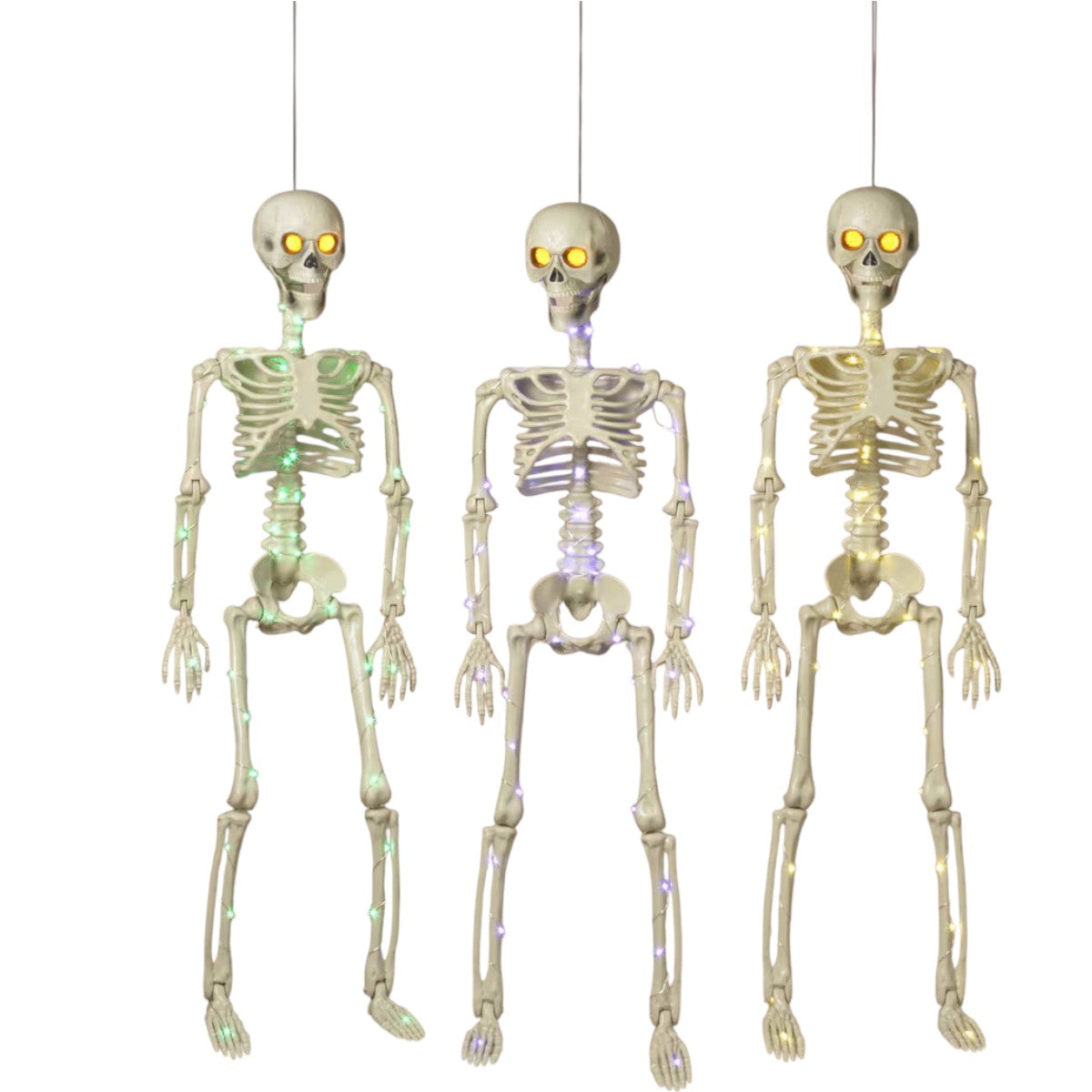 Lighted Skeleton with Moving Eyes - – The Country Christmas Loft