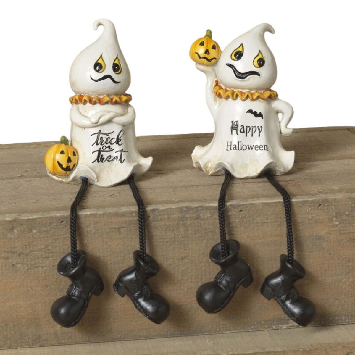 Whimsical Dangle Leg Ghost - – The Country Christmas Loft