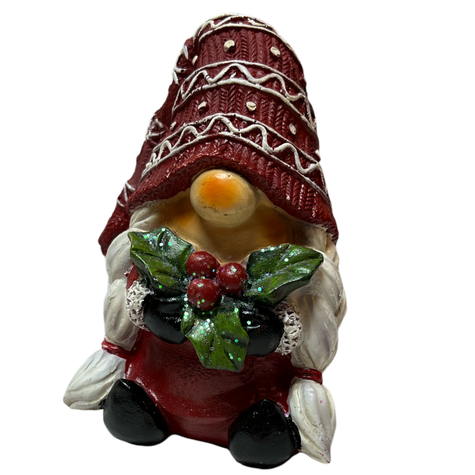 Mistletoe Holiday Gnome Figurine – The Country Christmas Loft