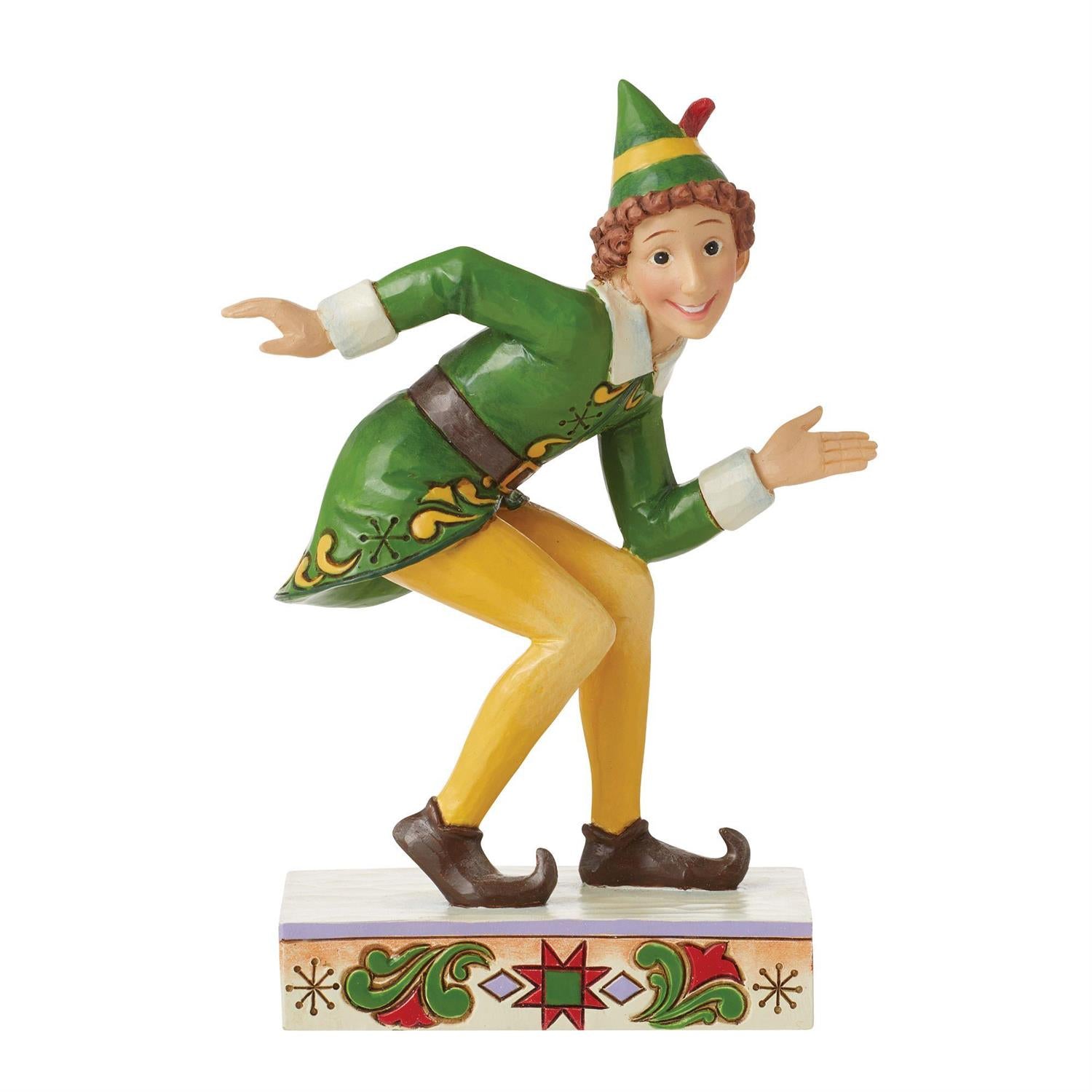 Buddy the Elf in Crouching Pose - Figurine – The Country Christmas Loft