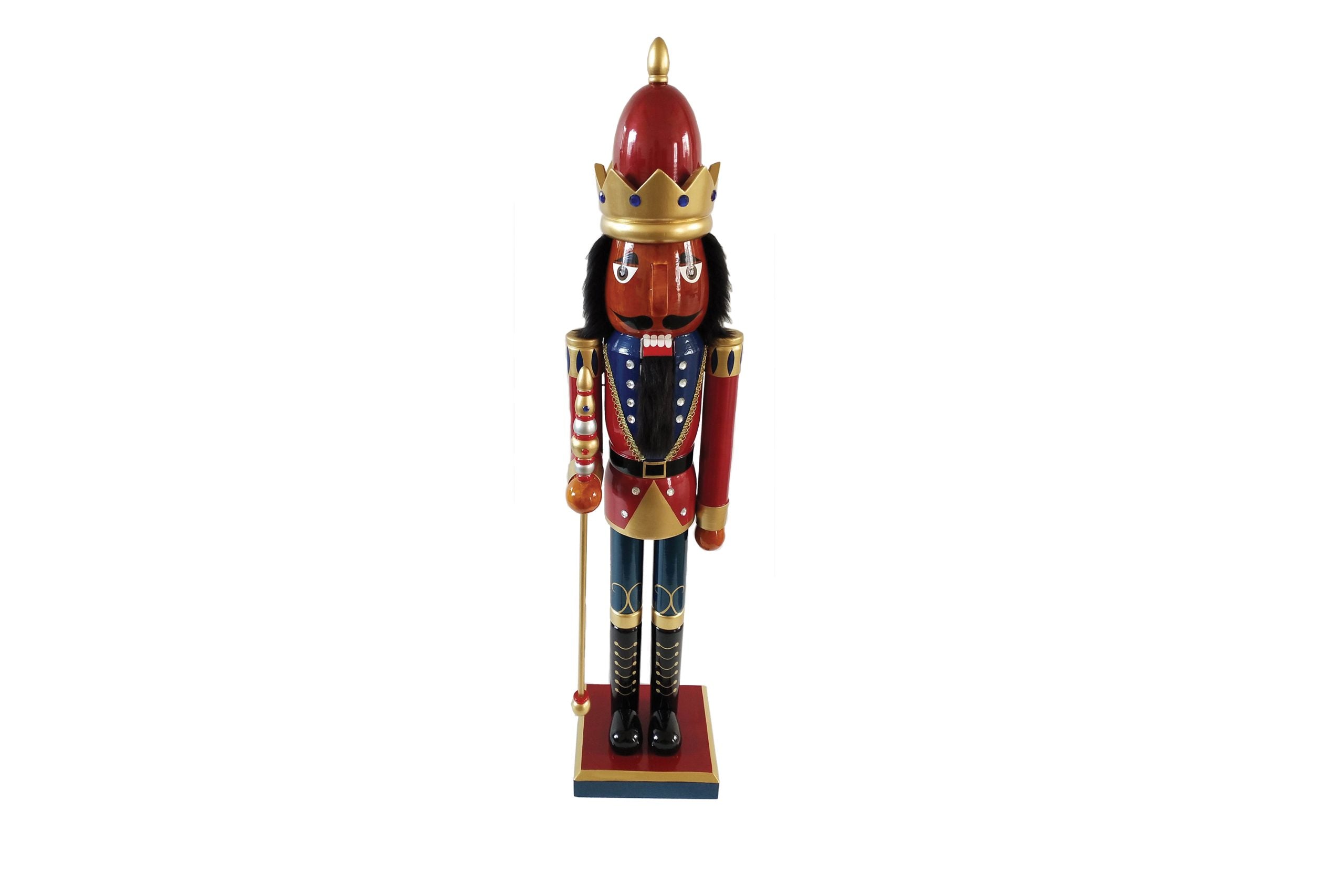 36 Inch African American Nutcracker King – The Country Christmas Loft