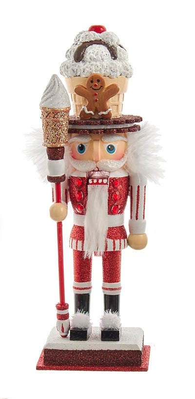 Sweets 10 Inch Nutcracker - Ice Cream Cone – The Country Christmas Loft