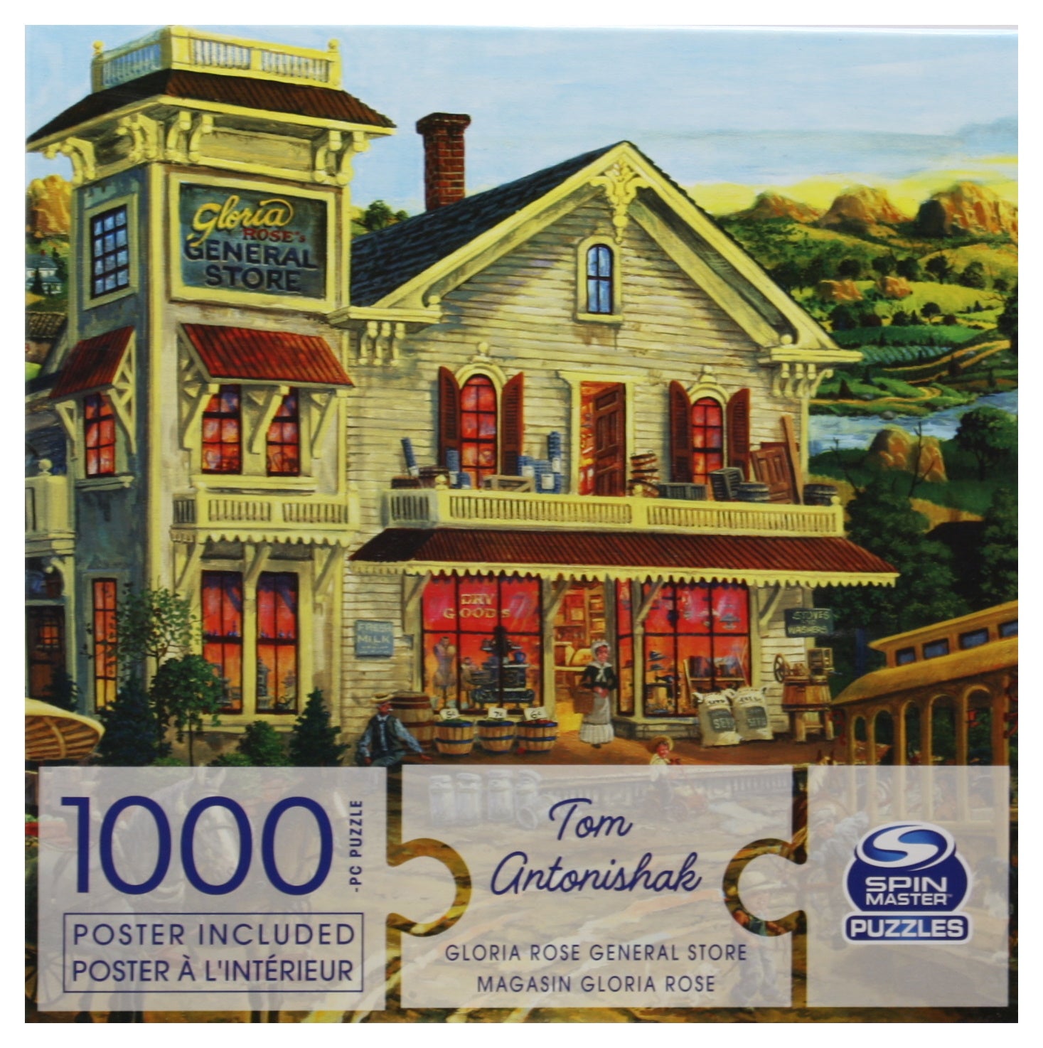 Gloria Rose General Store 1000 Piece Puzzle – The Country Christmas Loft