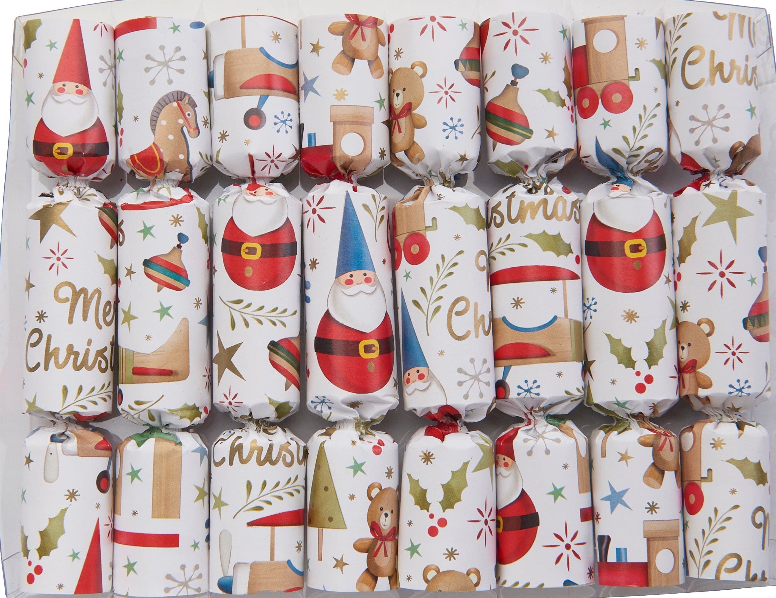 Toy Town Party Crackers - 6 Inch – The Country Christmas Loft