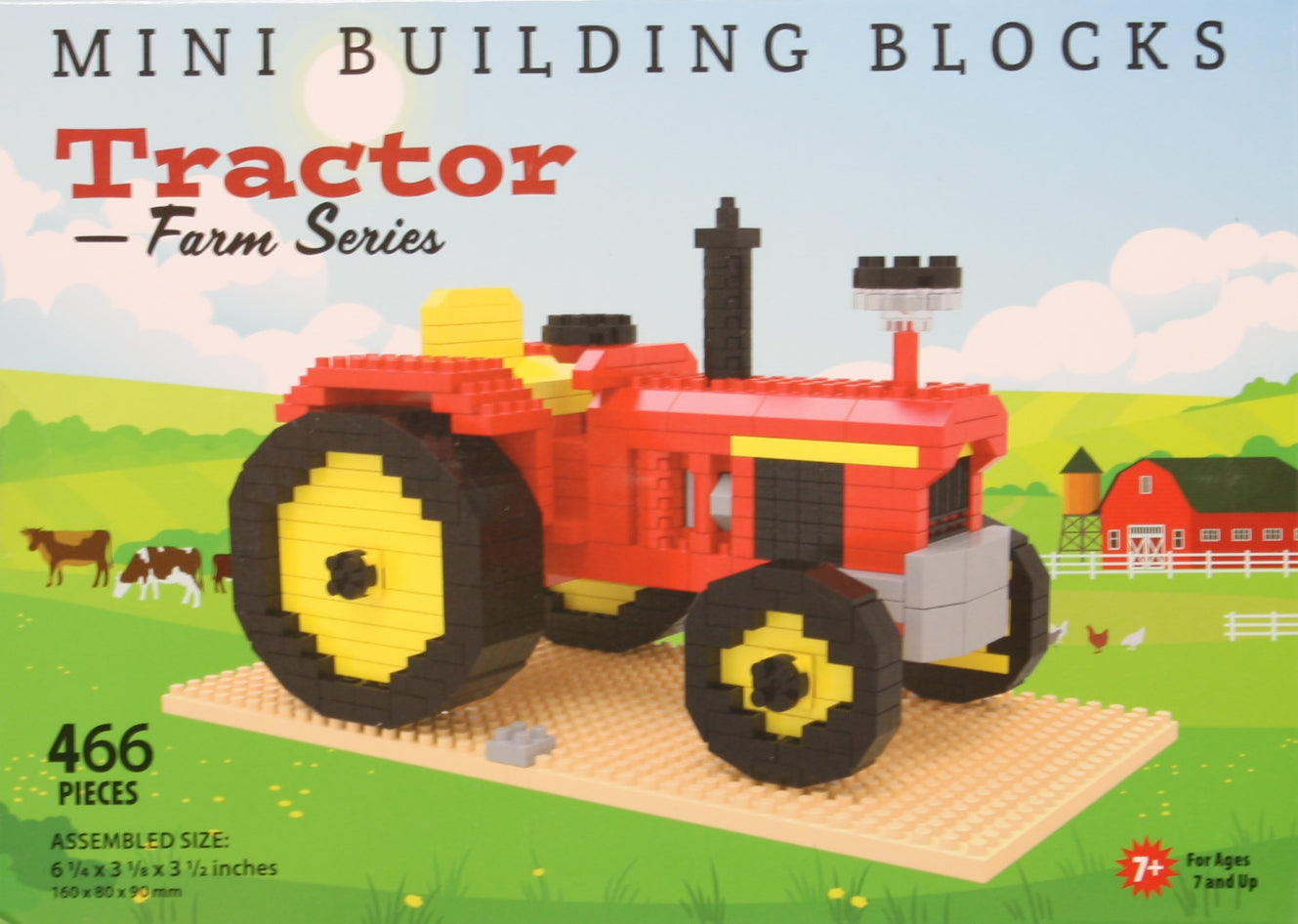 Mini Building Blocks - Farm Series - Tractor – The Country Christmas Loft