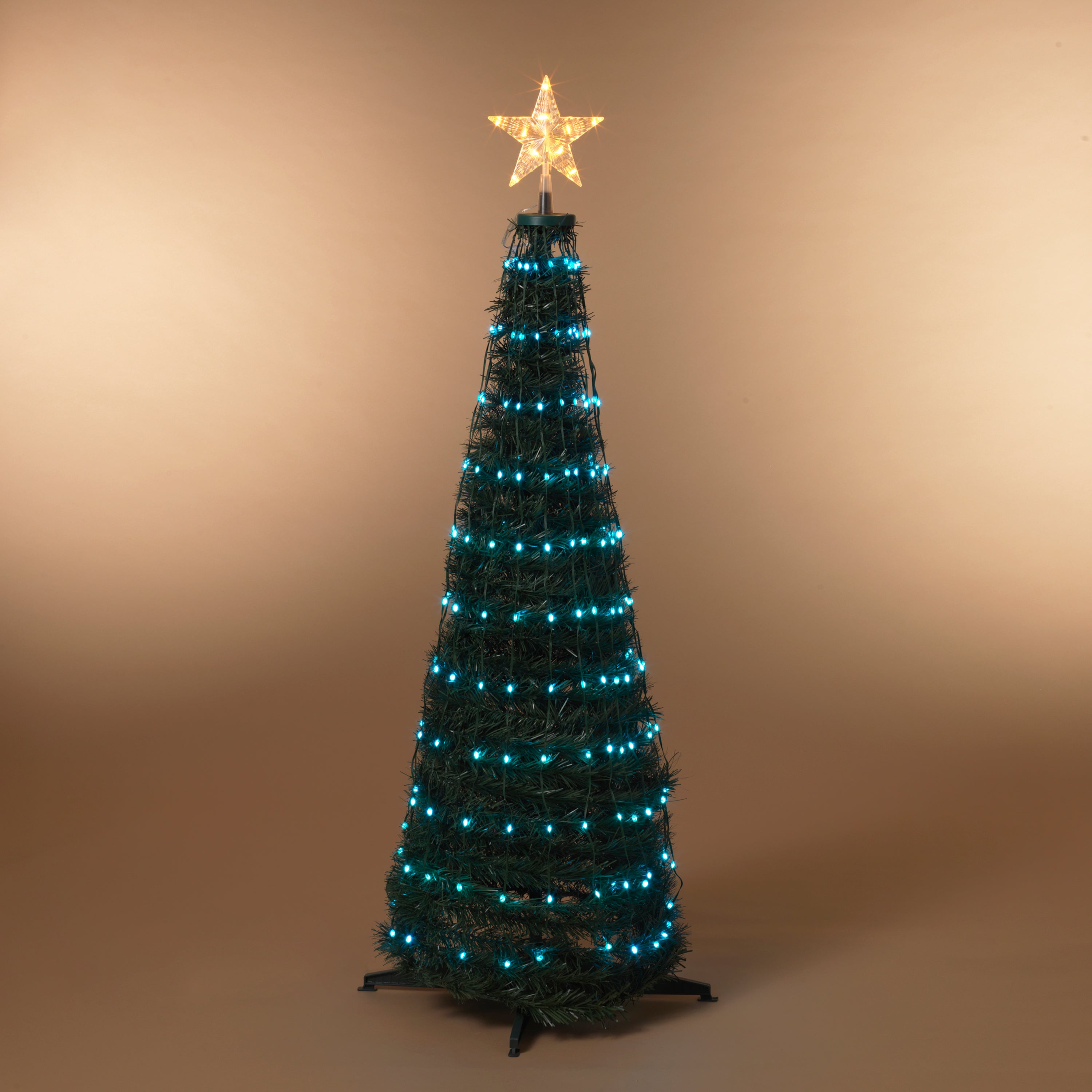 Steel Frame Pole Tree with Color Change LED Lighting - 4 Feet Tall ...