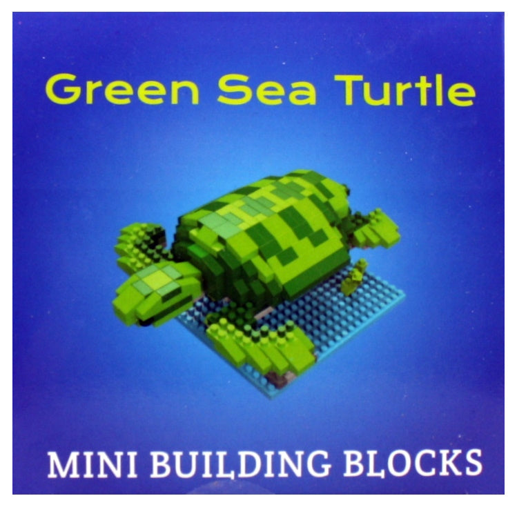 Mini Building Blocks - Green Sea Turtle – The Country Christmas Loft