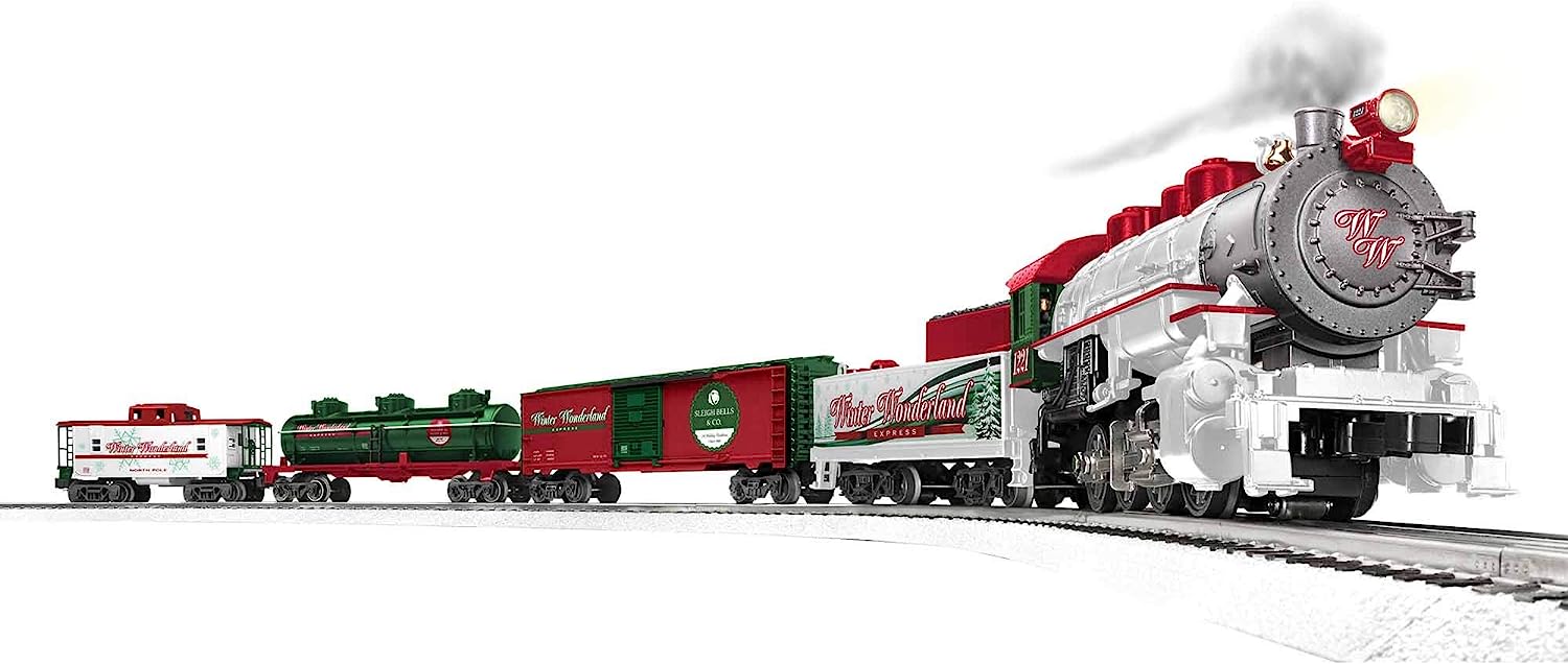 Lionel Winter Wonderland - O Gauge - LionChief Train Set with Bluetoot ...