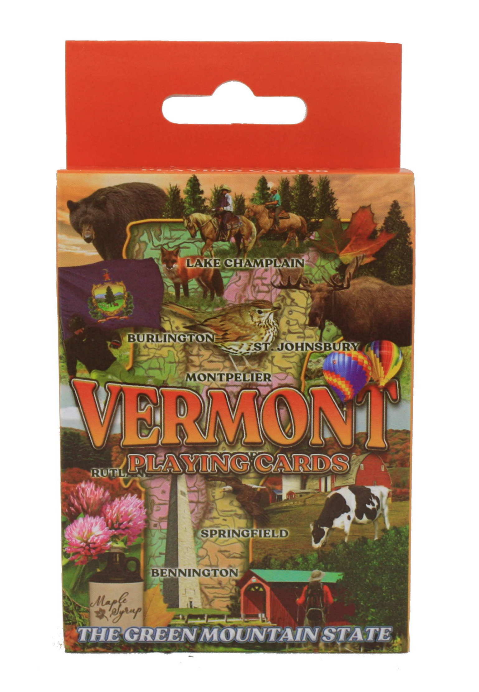 Vermont Map Playing Cards – The Country Christmas Loft