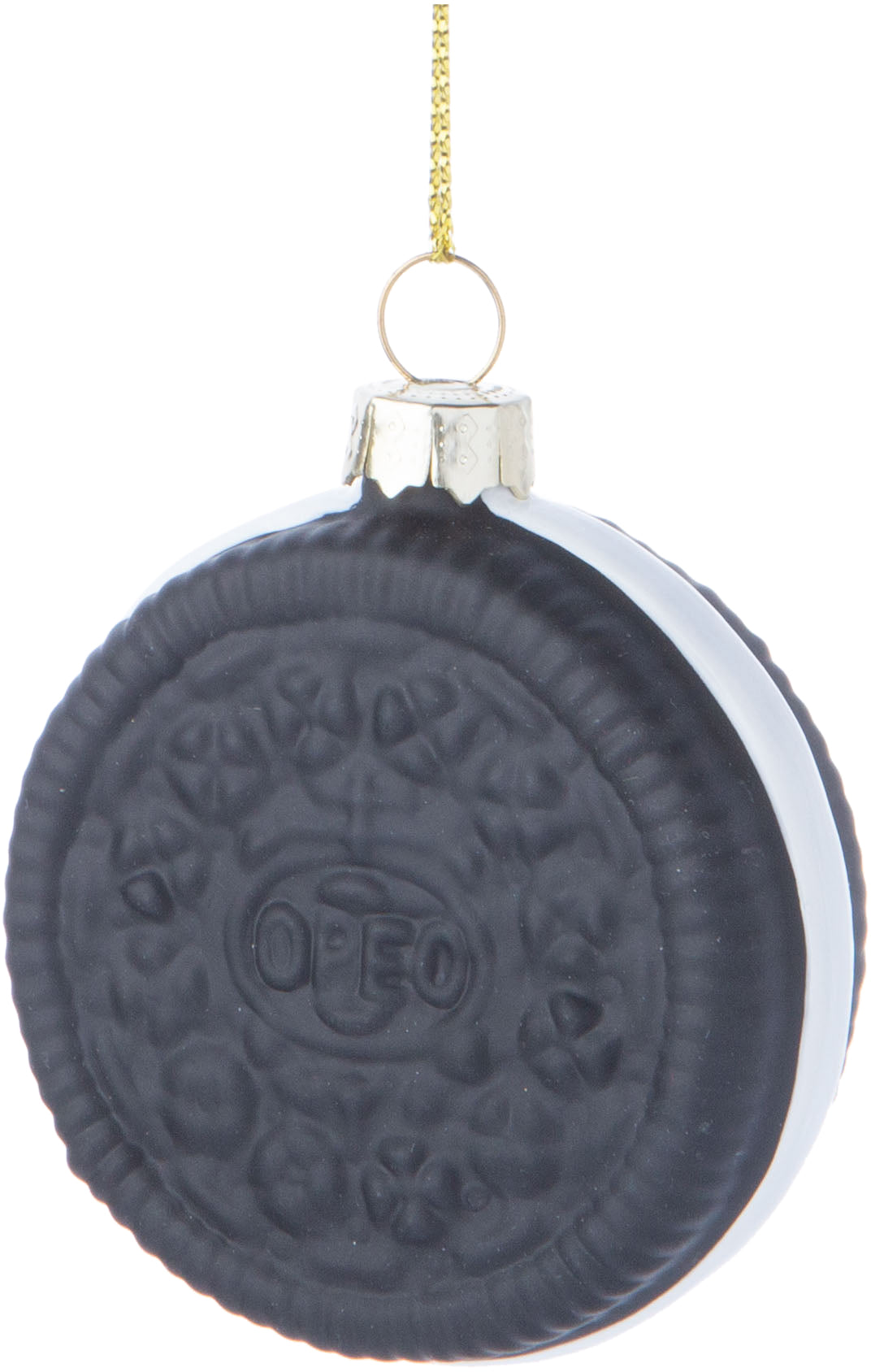 Blown Glass Oreo Cookie Ornament – The Country Christmas Loft