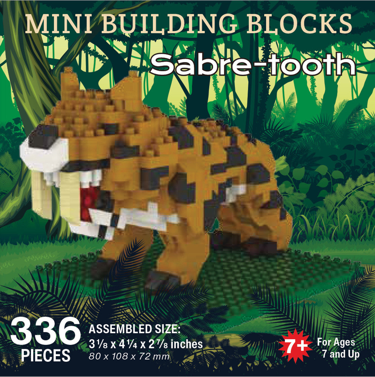 Mini Building Blocks - Sabre-Tooth – The Country Christmas Loft