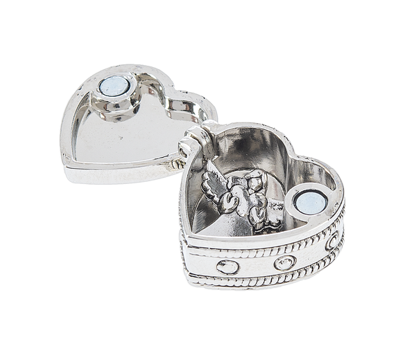Angels in My Heart Prayer Box Charm – The Country Christmas Loft
