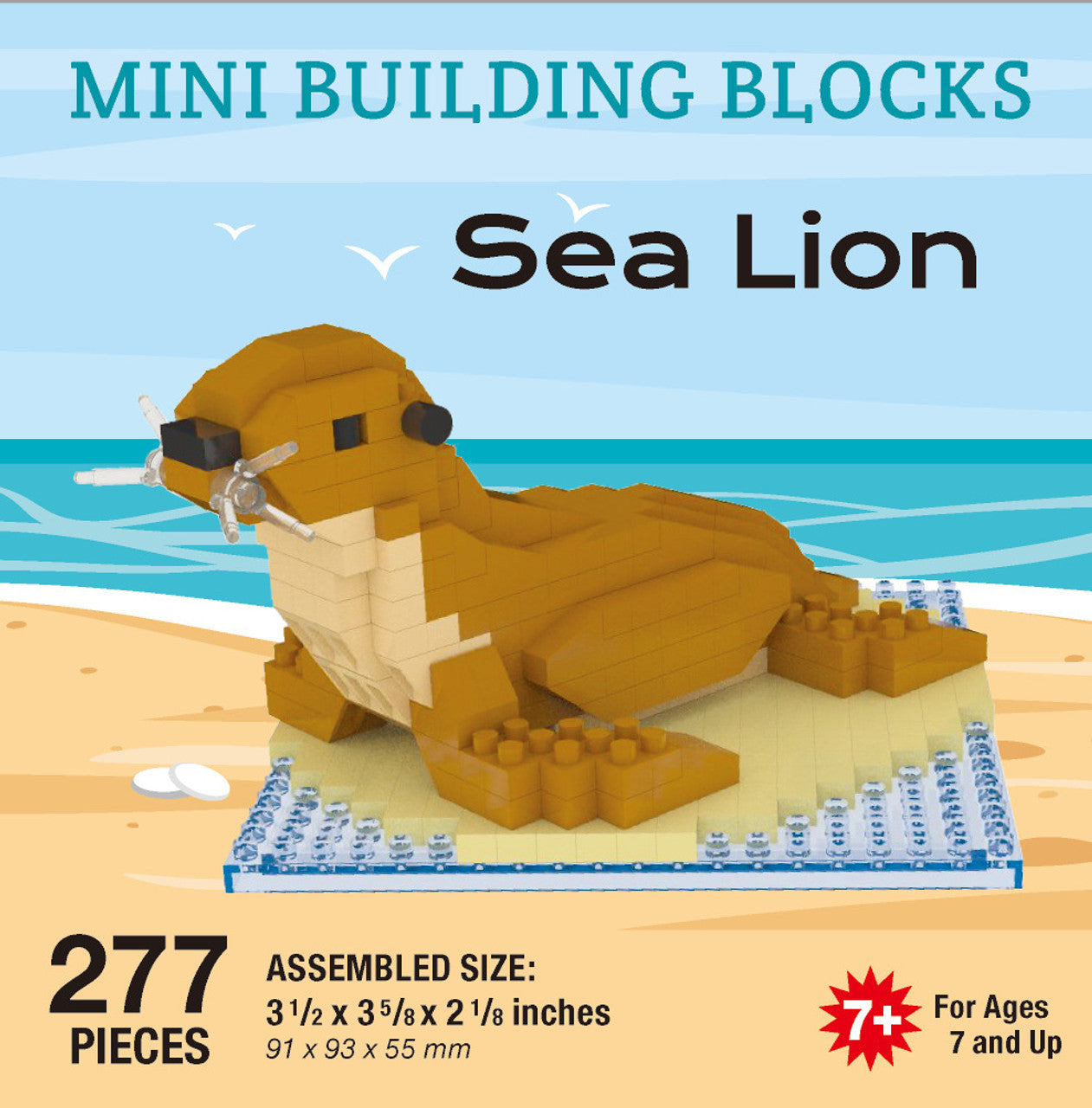 Mini Building Blocks - Sea Lion – The Country Christmas Loft