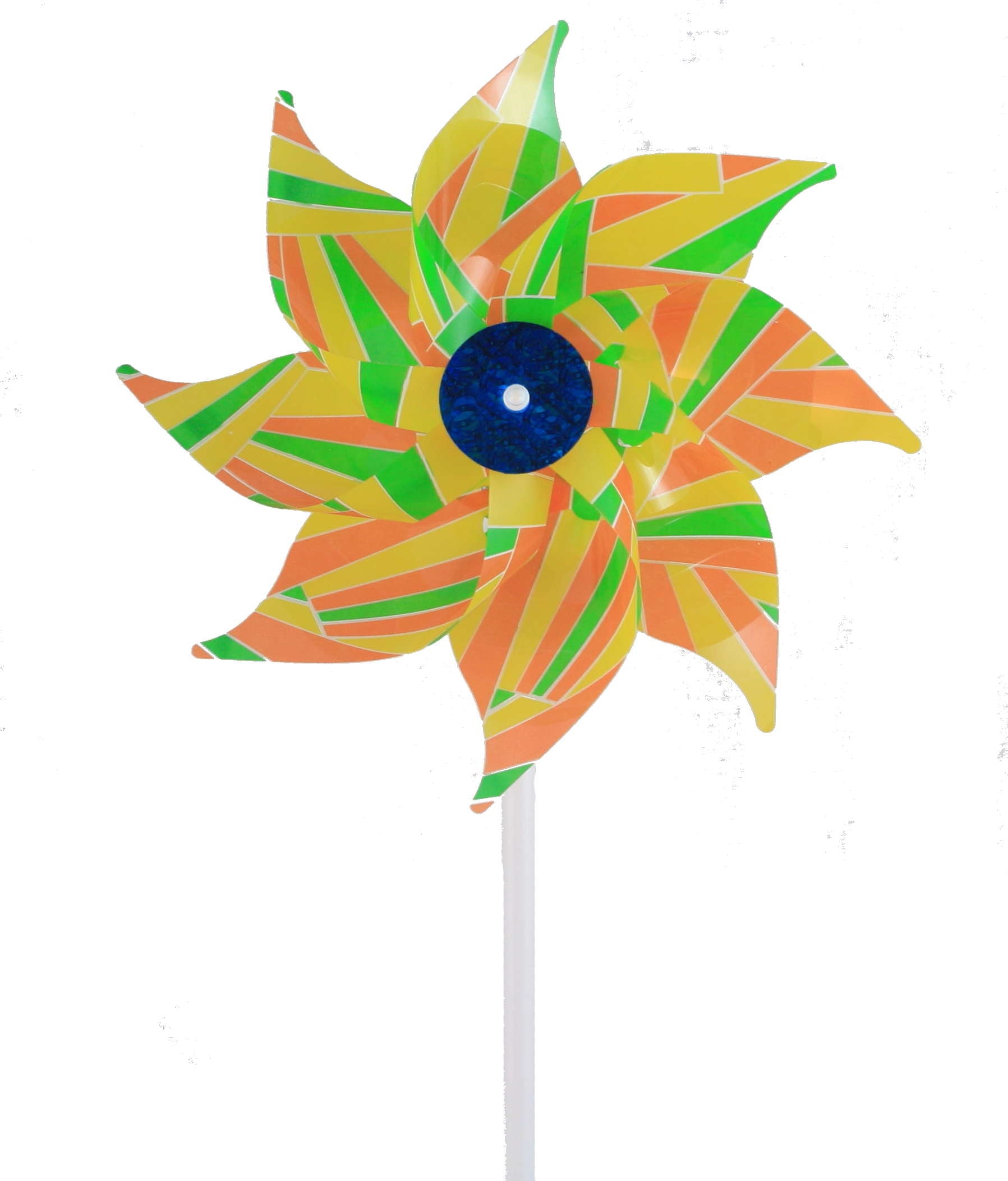PVC Pinwheel - Yellow Stripes – The Country Christmas Loft